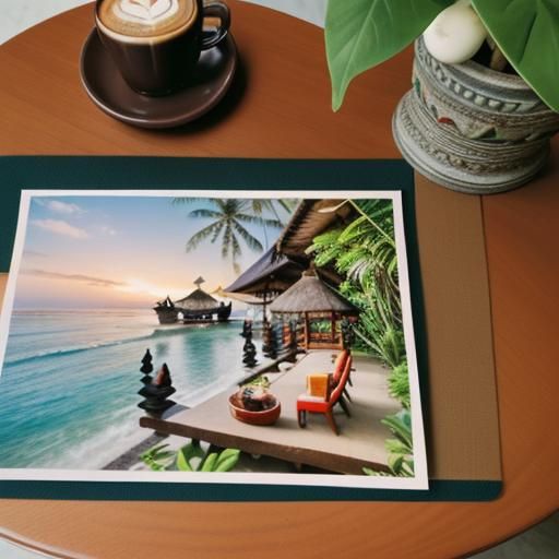 Postcard from a Bali - AI Generated Artwork - NightCafe Creator