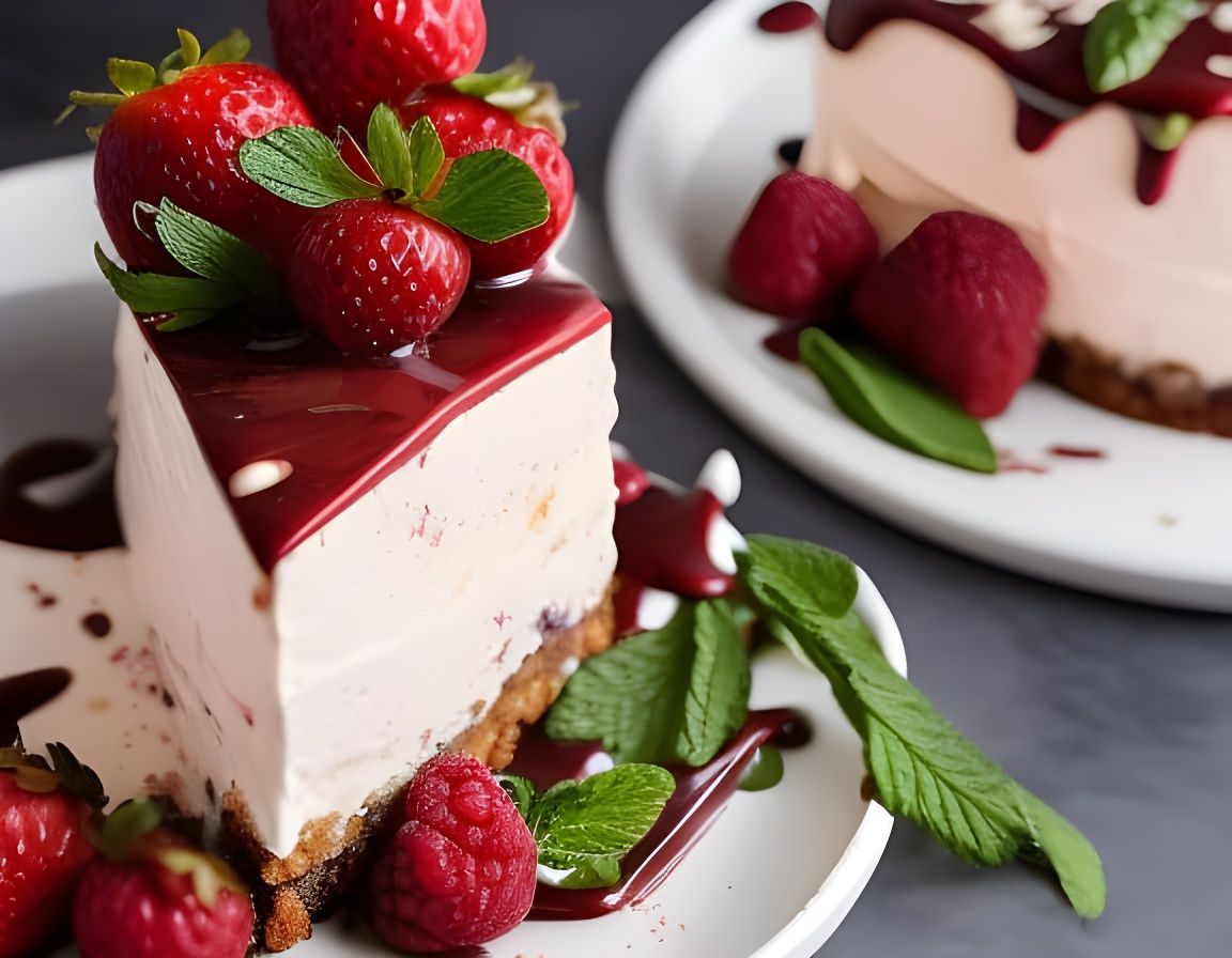 Strawberry Cheesecake (Buffet Choice #5) - AI Generated Artwork ...