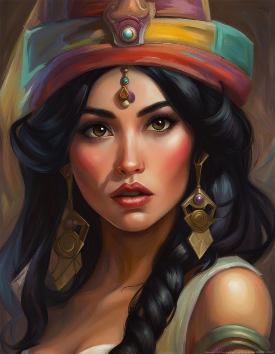 Princess Raya - AI Generated Artwork - NightCafe Creator