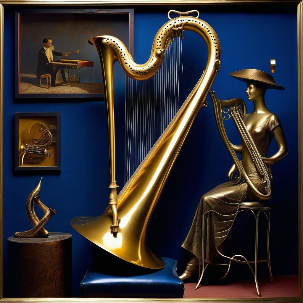 Modern brass - AI Generated Artwork - NightCafe Creator