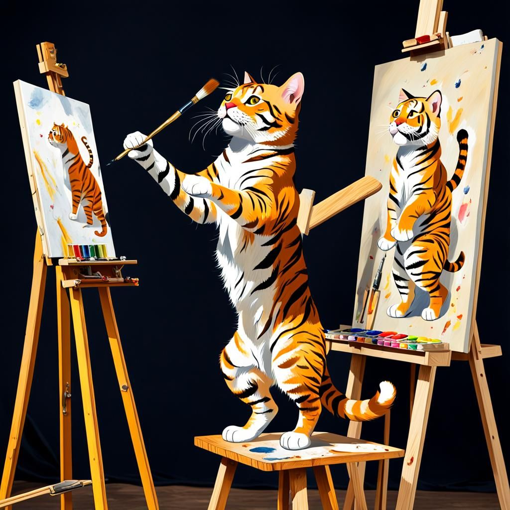 ..self-portrait.. - AI Generated Artwork - NightCafe Creator