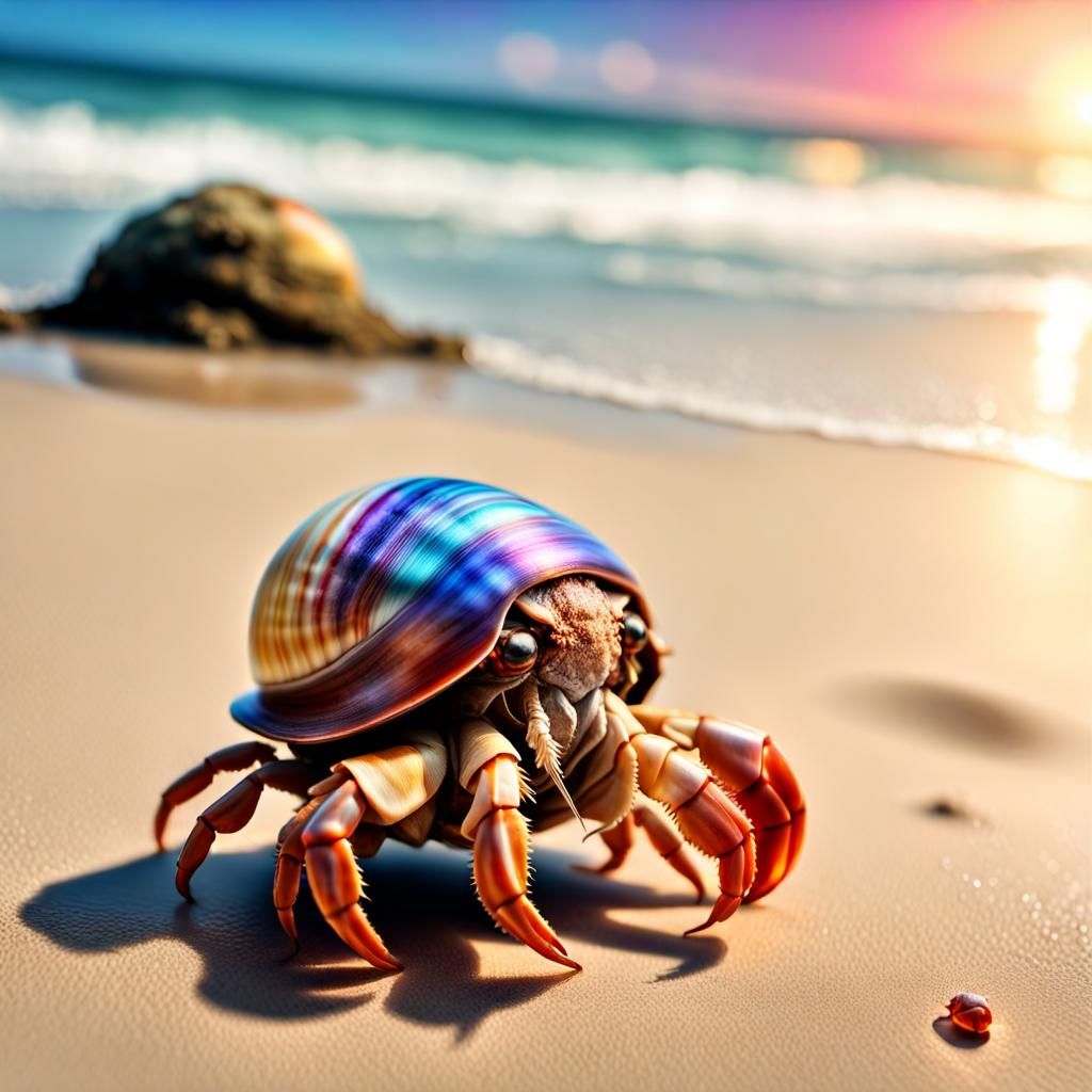 Shelldon Always Felt At Home Wherever He Went - AI Generated Artwork ...