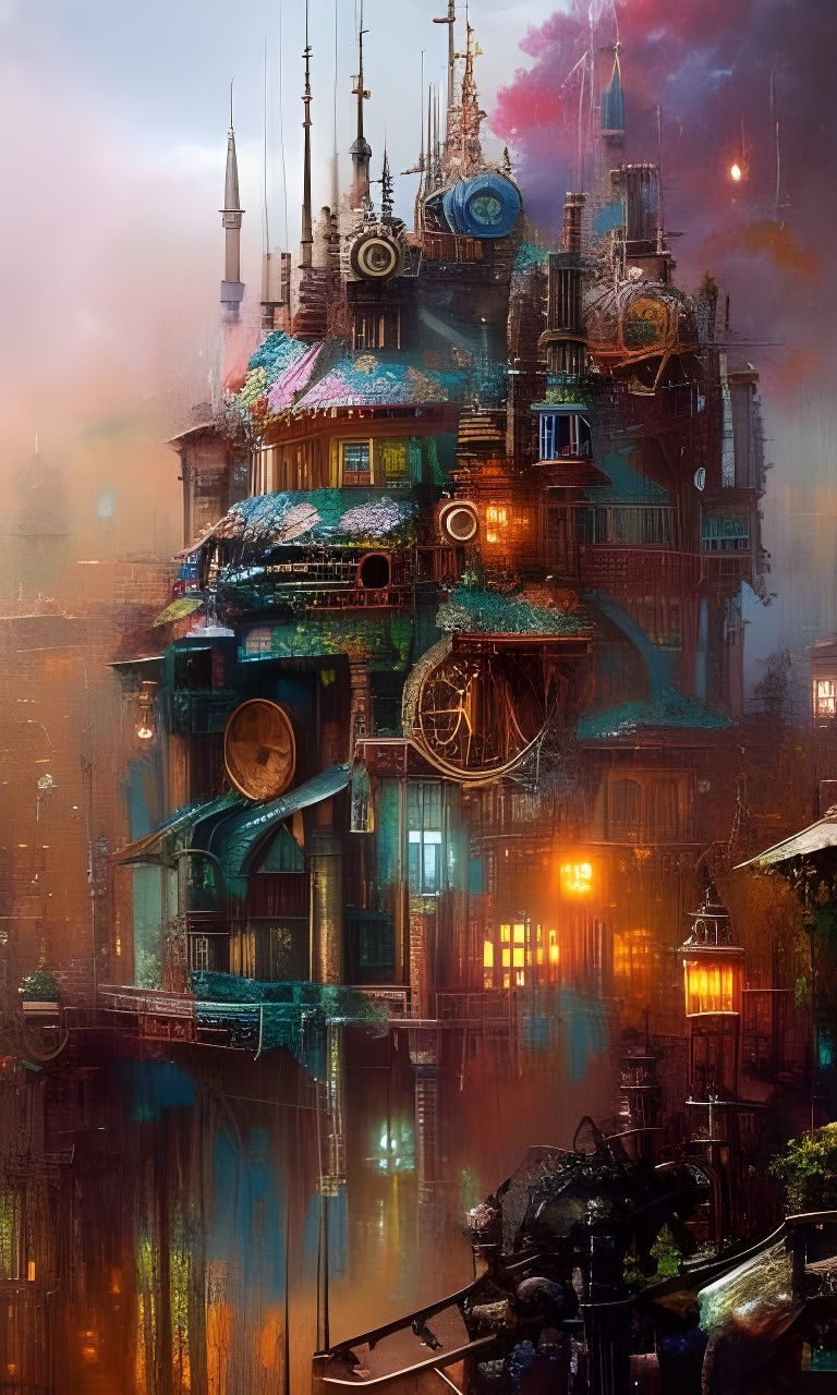 Rust and dust - AI Generated Artwork - NightCafe Creator