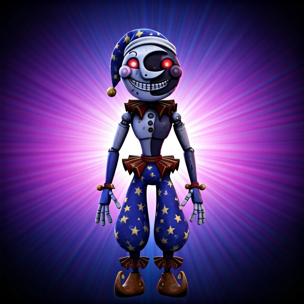 Moondrop in Vibrant 3D Concept Art - AI Art