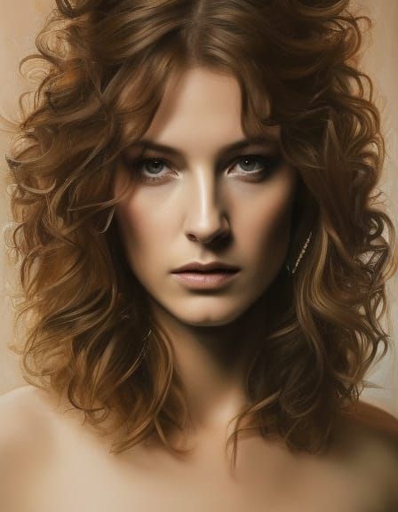 Just a beautiful lady - AI Generated Artwork - NightCafe Creator