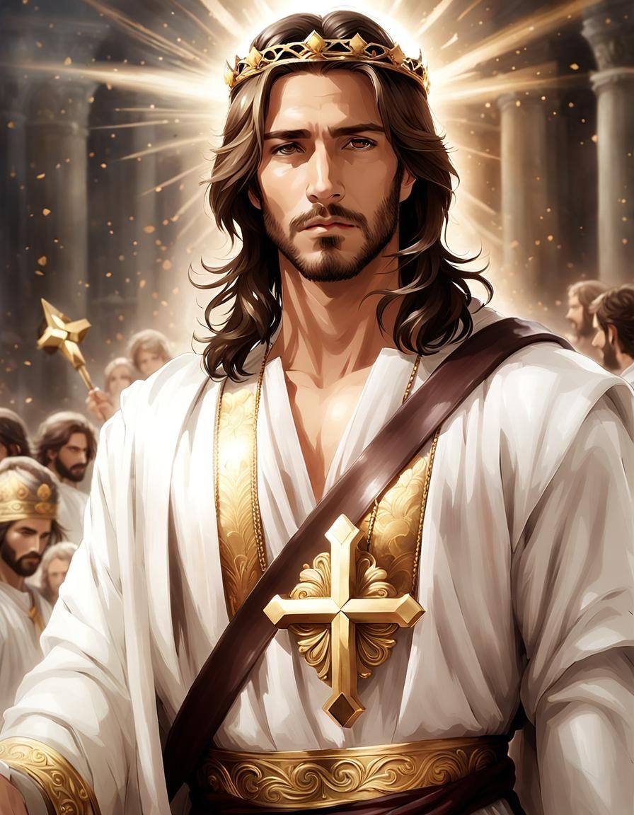 Jesus Messiah - AI Generated Artwork - NightCafe Creator