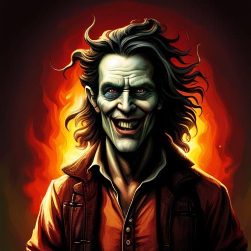 Psycho Face - AI Generated Artwork - NightCafe Creator