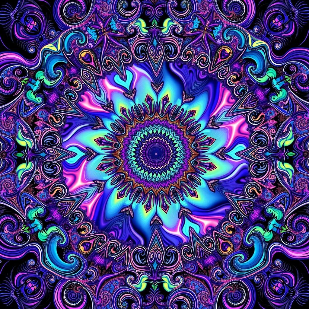 Fractal Tripping (III) - Surreal Fractal Masterpiece in Hype...