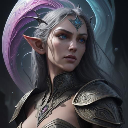Altmer, elder scrolls, high elf - AI Generated Artwork - NightCafe Creator