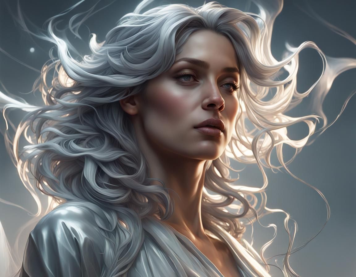 Silver - AI Generated Artwork - NightCafe Creator