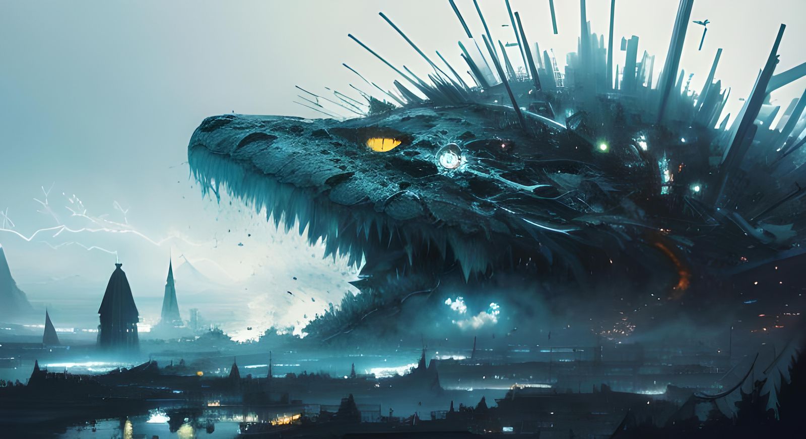 The Leviathan - AI Generated Artwork - NightCafe Creator