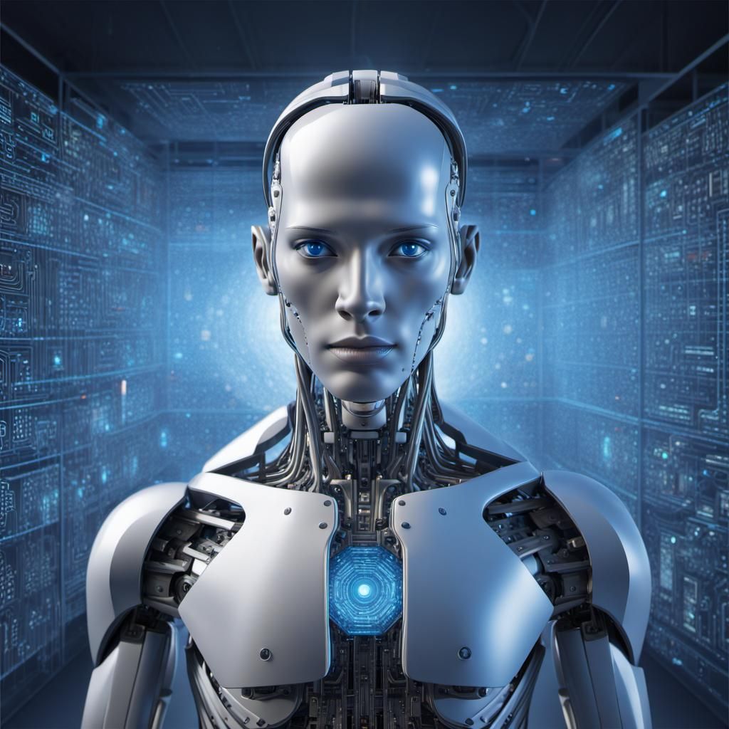 Generate a photorealistic graphic of a figure representing a master of ...