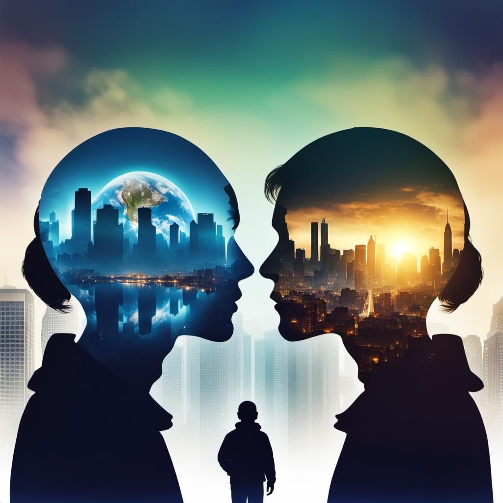 Seeing the world through another’s eyes - AI Generated Artwork ...