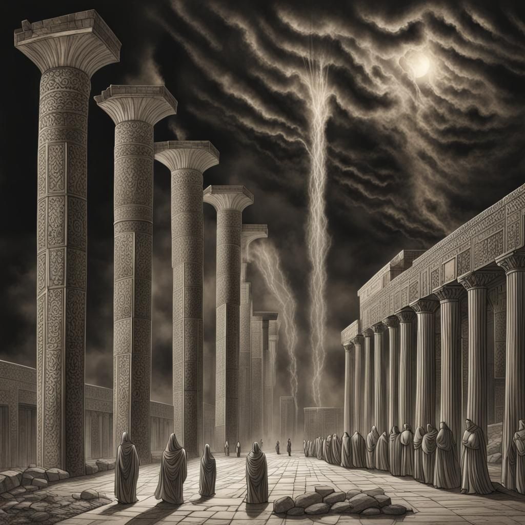 Persepolis fantasy realism - AI Generated Artwork - NightCafe Creator