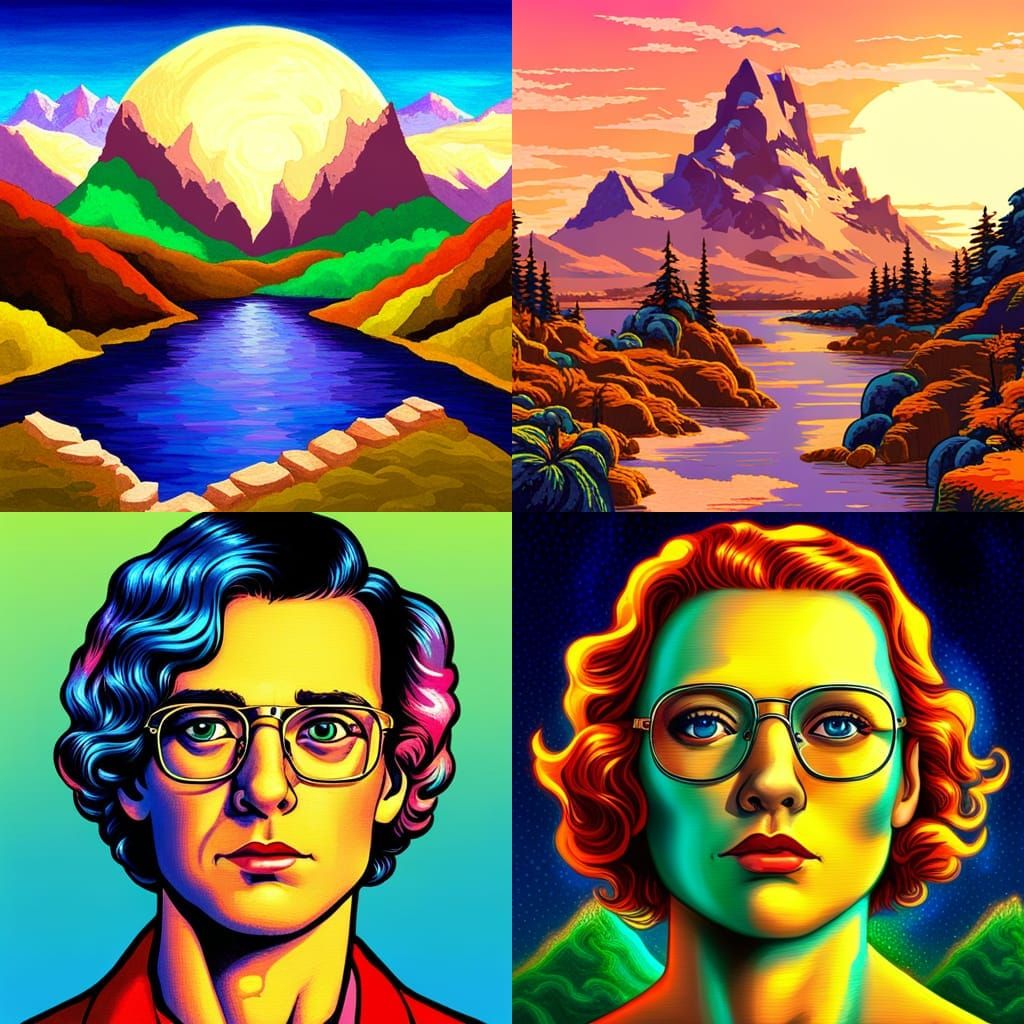 lsd: dream emulator - AI Generated Artwork - NightCafe Creator