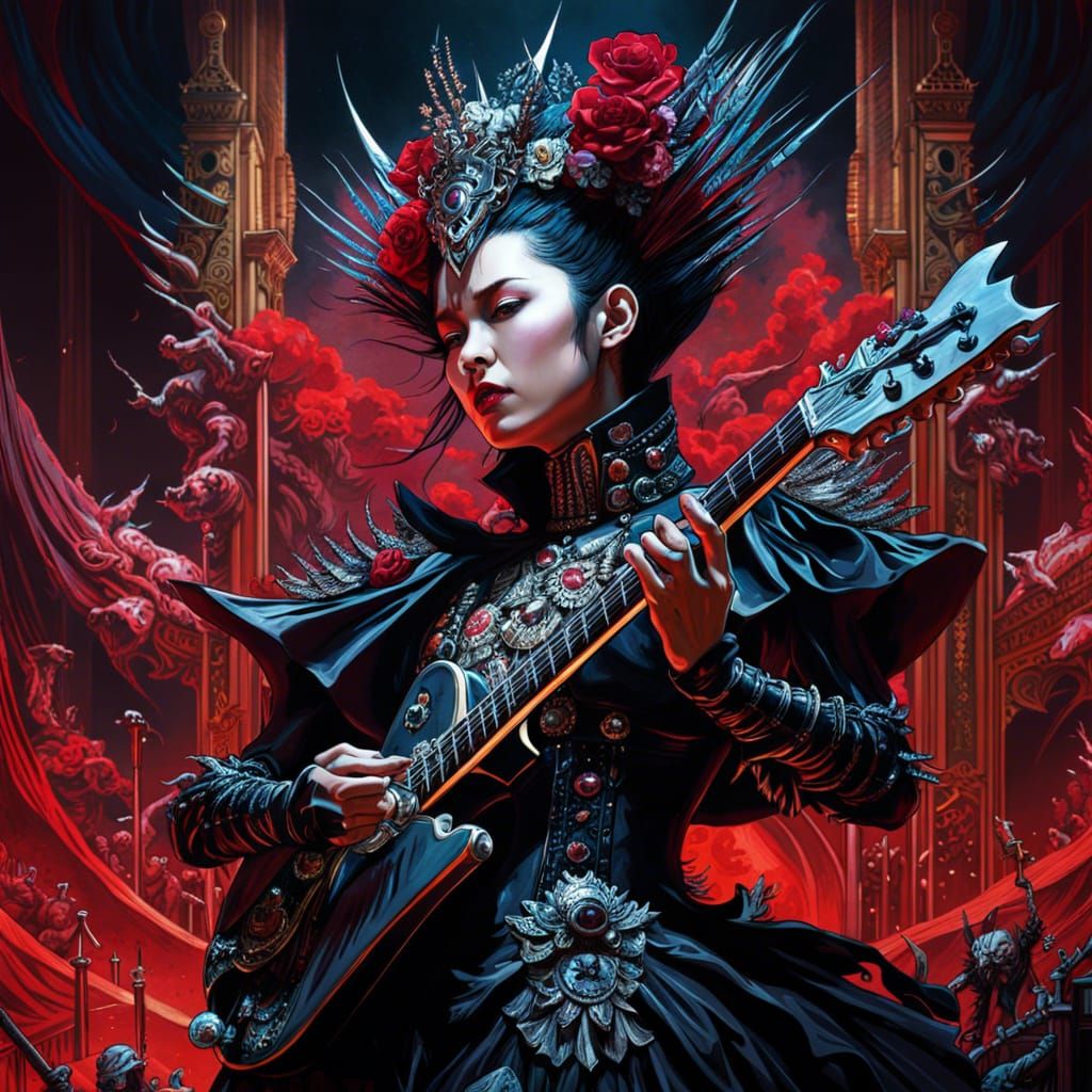 Heavy Metal - AI Generated Artwork - NightCafe Creator