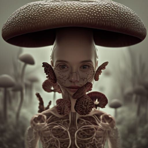 Mush people - AI Generated Artwork - NightCafe Creator