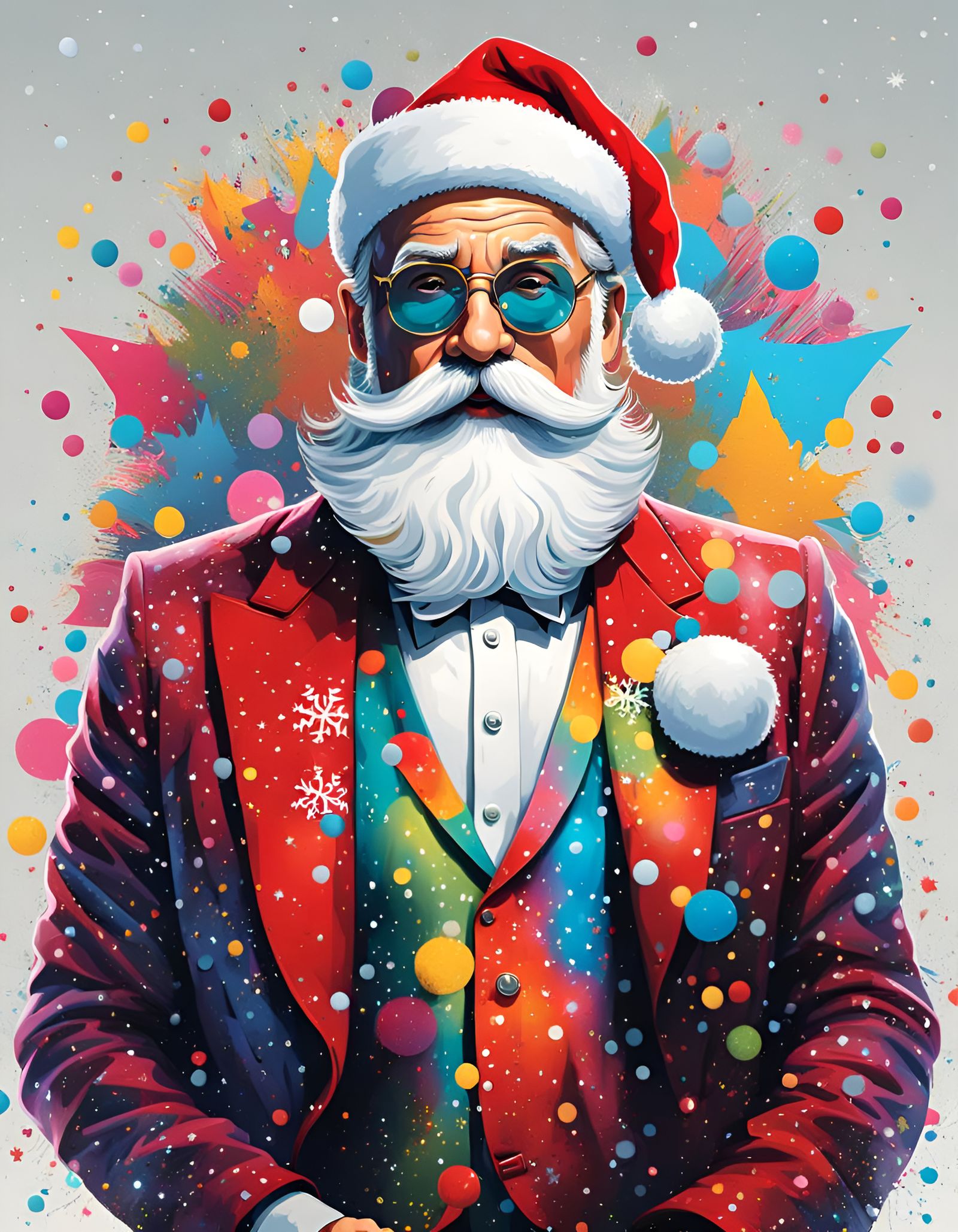 Santa Ai Generated Artwork Nightcafe Creator