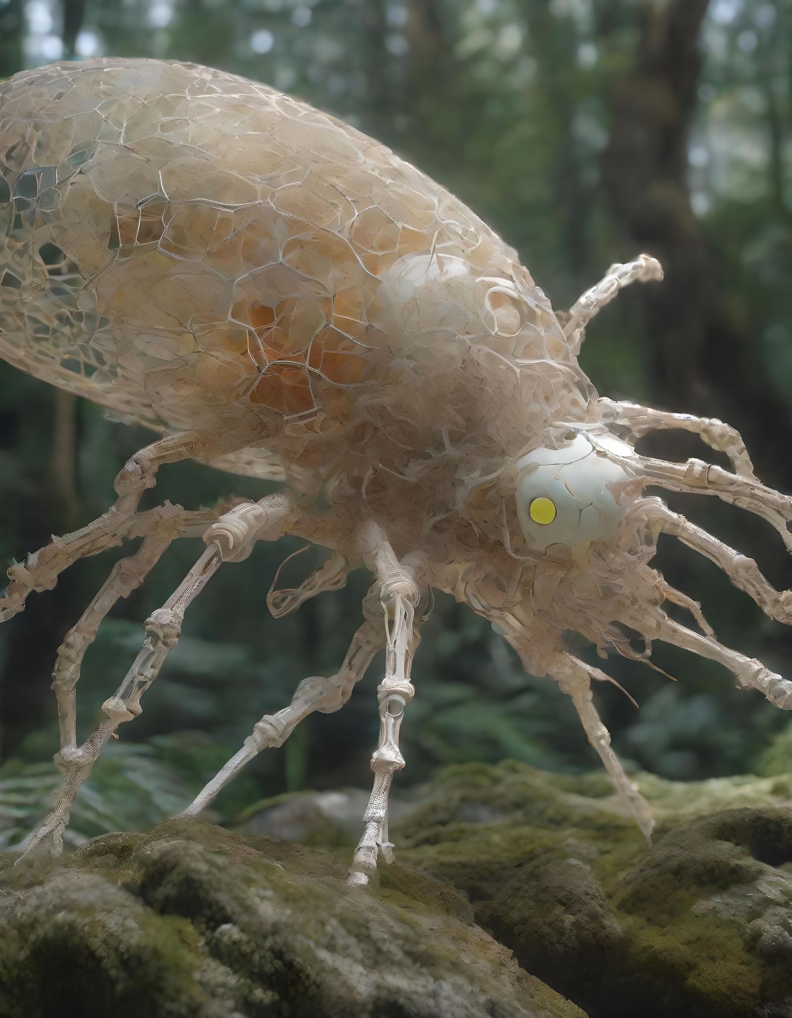 TINY NATURAL ROBOT... OR IS IT ? - AI Generated Artwork - NightCafe Creator