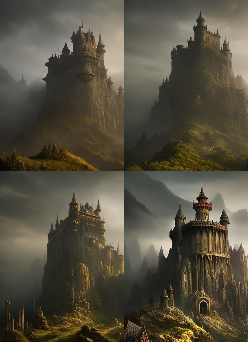 Haunted Keep - Evolved - AI Generated Artwork - NightCafe Creator