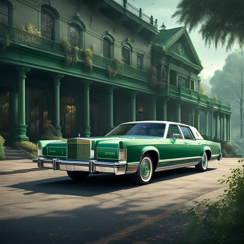 1979 Lincoln Continental - AI Generated Artwork - NightCafe Creator
