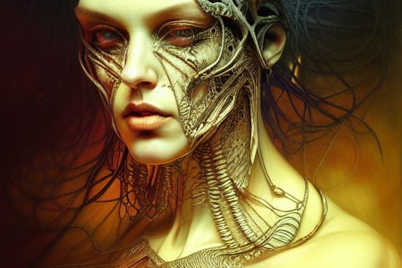 H.R. Giger-counter - AI Generated Artwork - NightCafe Creator