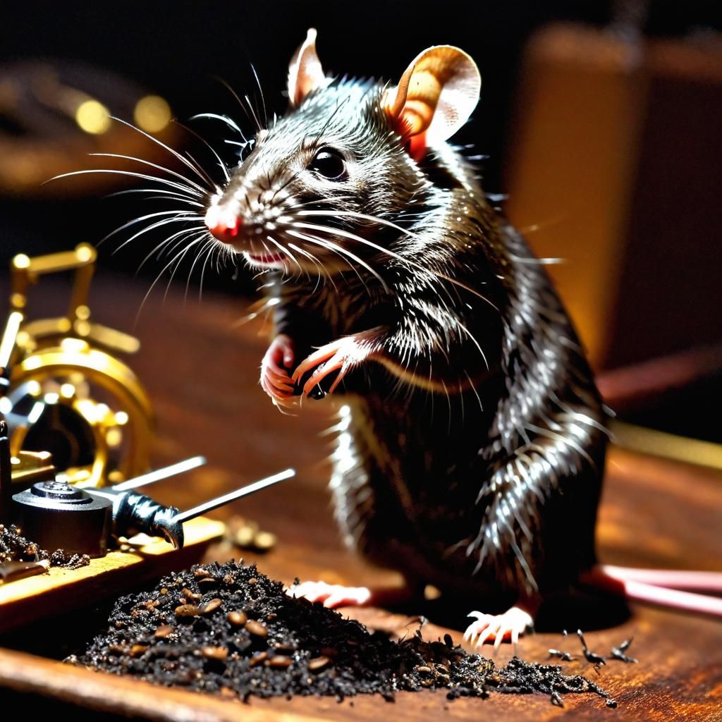 Rat - AI Generated Artwork - NightCafe Creator
