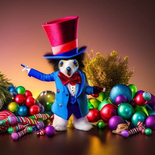 The Happy Hatter 1 - AI Generated Artwork - NightCafe Creator