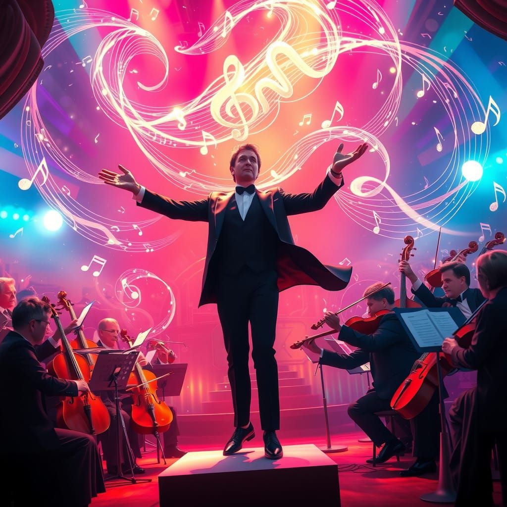 The Conductor Has The Most Fun! - Ethereal Symphony in Vibra...