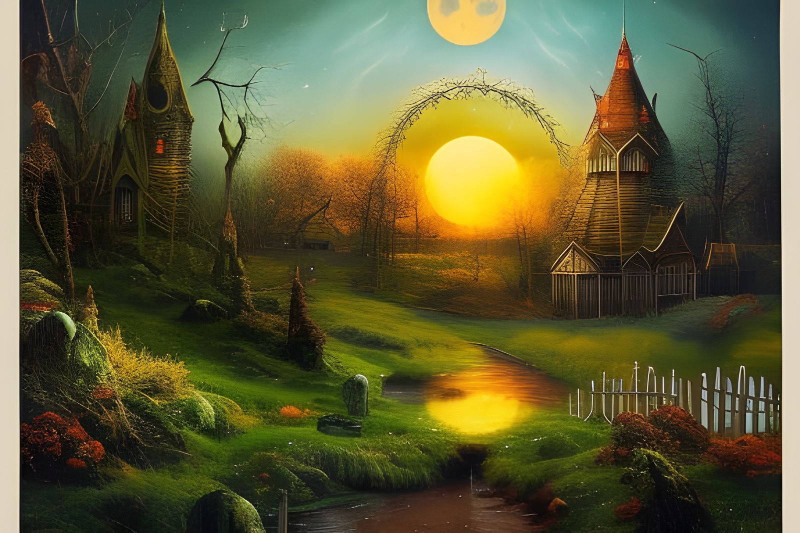 The Blessing Night - AI Generated Artwork - NightCafe Creator