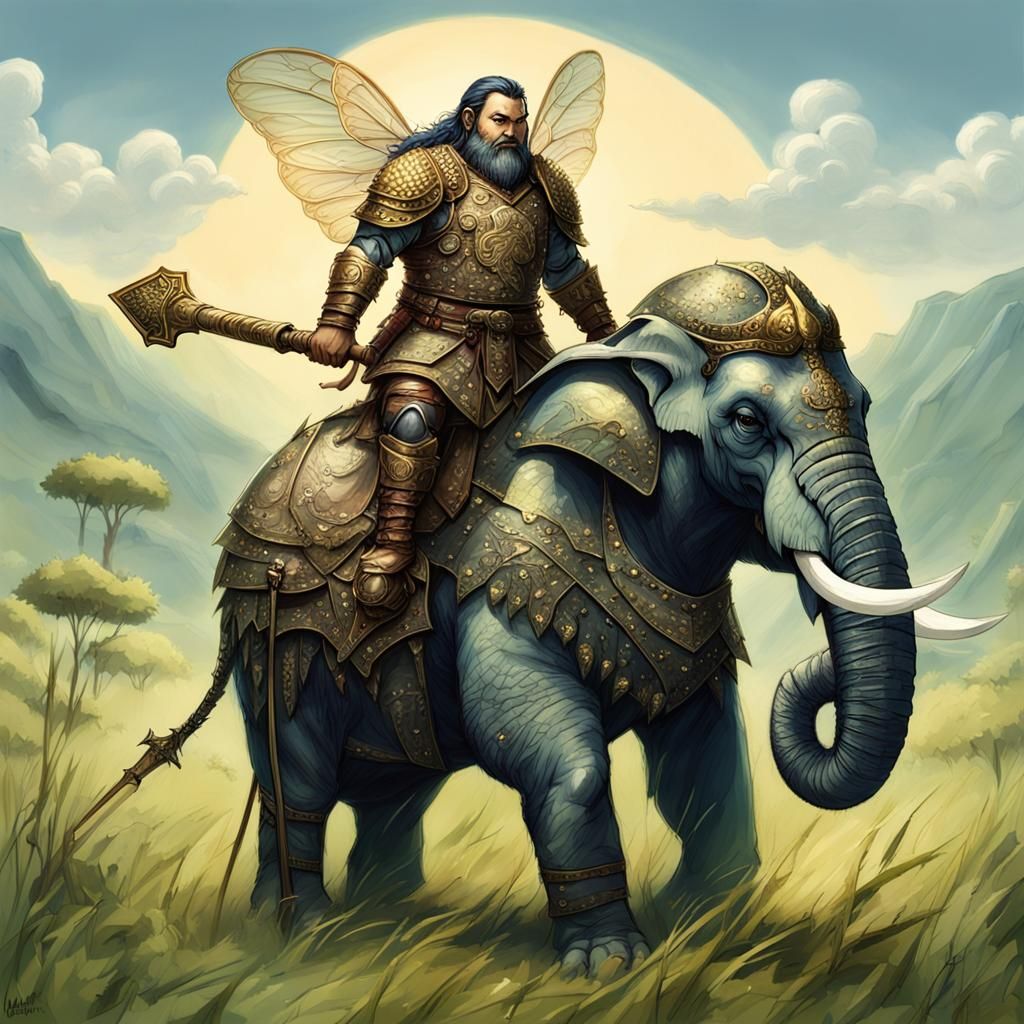 Yaksa Male Commander - AI Generated Artwork - NightCafe Creator