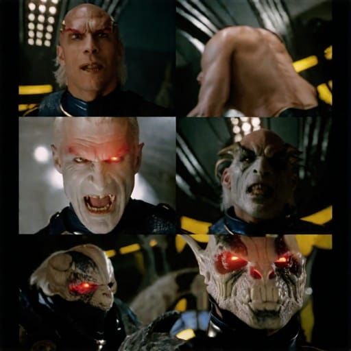 Man's Terrifying Transformation into Demon T-Rex - AI Art