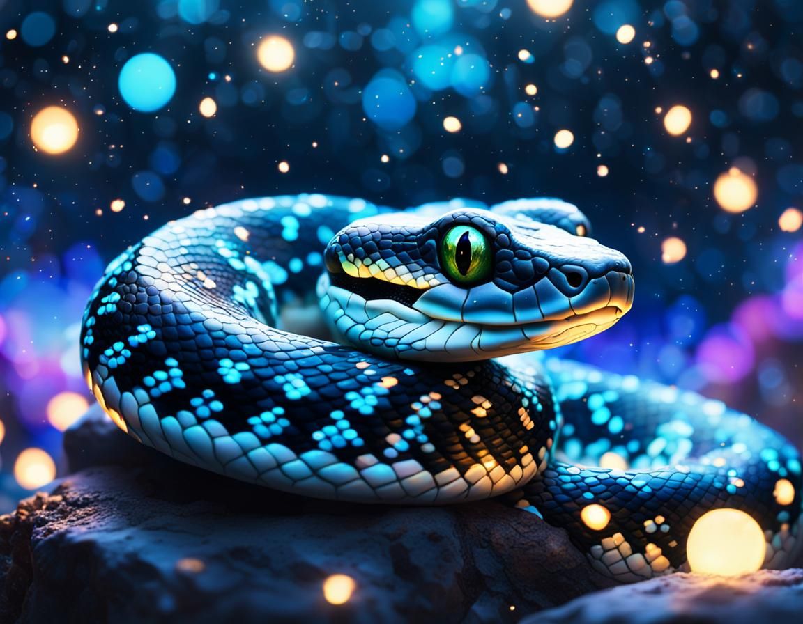 Galaxy serpent - AI Generated Artwork - NightCafe Creator
