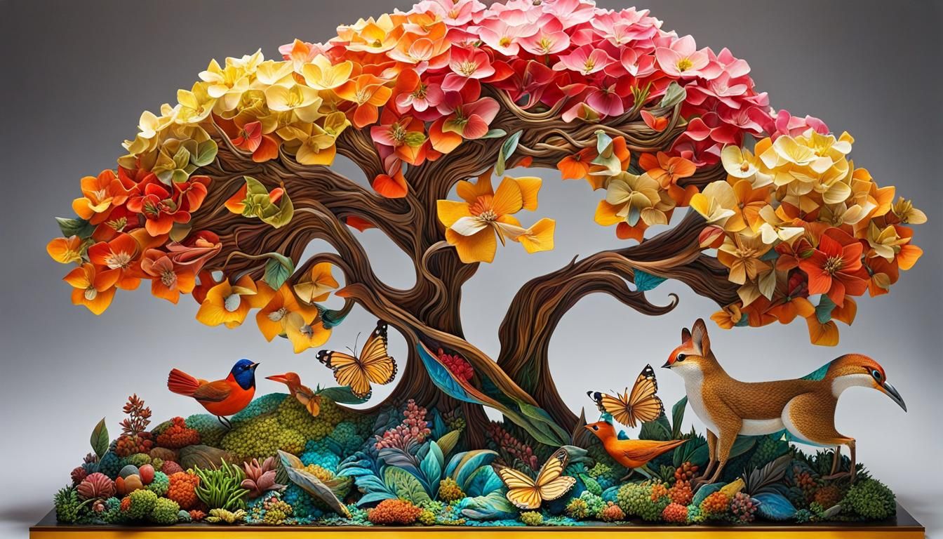 colourful nature - AI Generated Artwork - NightCafe Creator