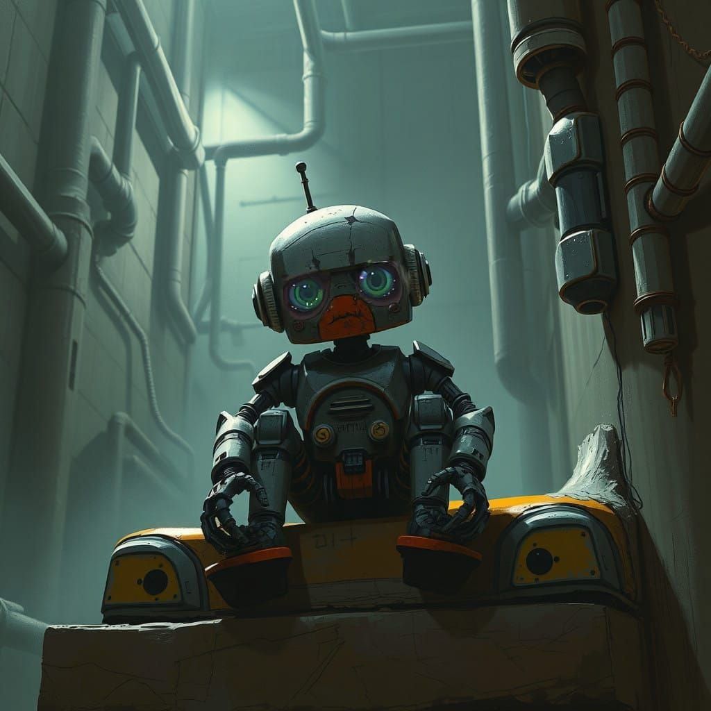 Sad robot - Sad robot