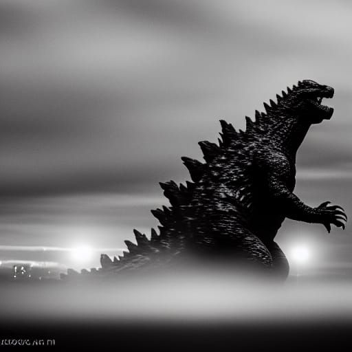 godzilla - AI Generated Artwork - NightCafe Creator