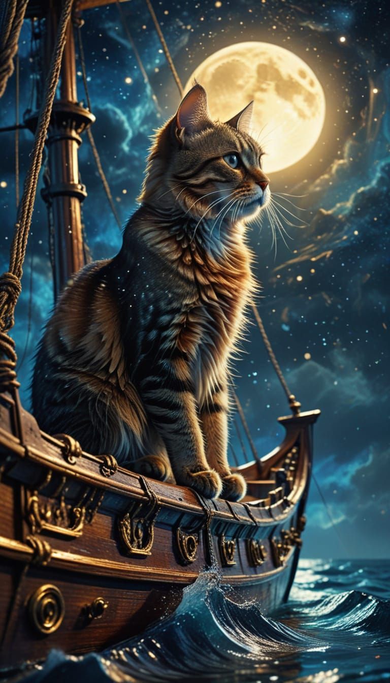 Captain Kitty - Captain Kitty in Dreamy Starlight