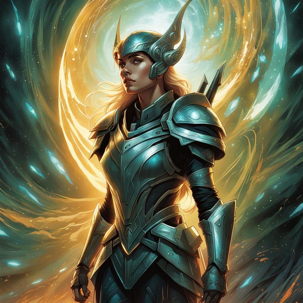 Space Elf - AI Generated Artwork - NightCafe Creator