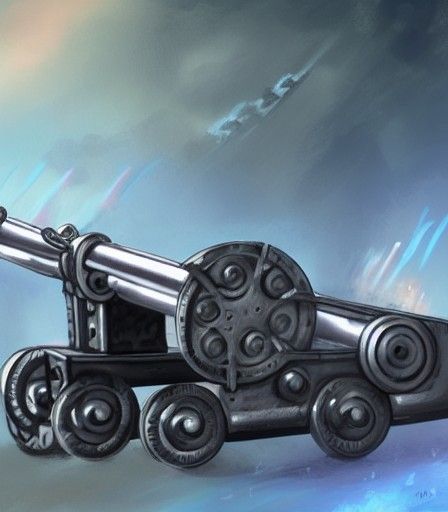 Heavy Cannon - AI Generated Artwork - NightCafe Creator