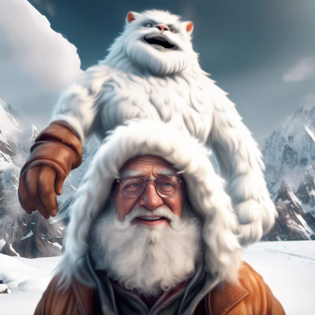 Selfie of me with my mystical friend! - AI Generated Artwork ...