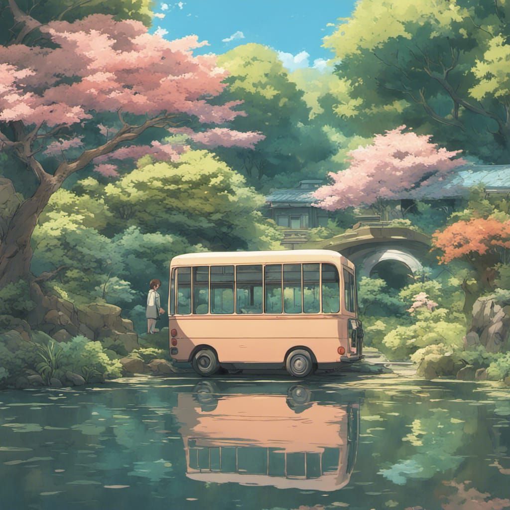 Pond - AI Generated Artwork - NightCafe Creator