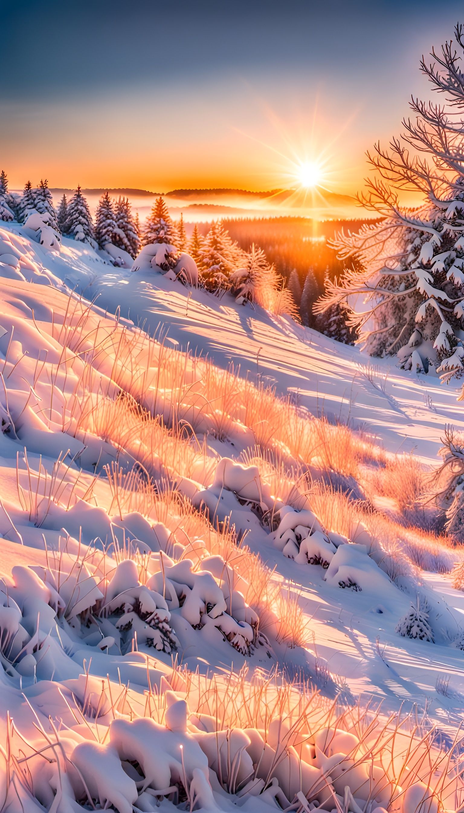 Dawn of a new year - AI Generated Artwork - NightCafe Creator