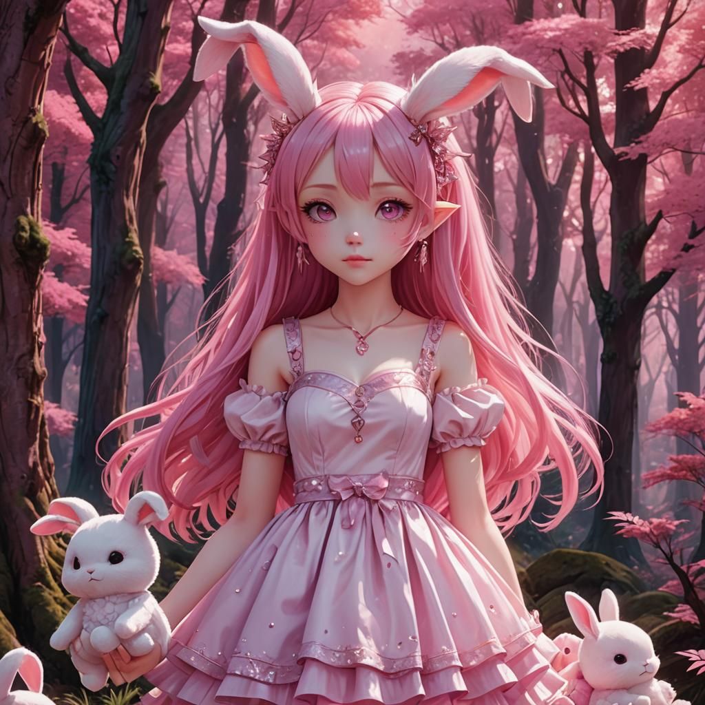 Demon Girl 🩷 - AI Generated Artwork - NightCafe Creator