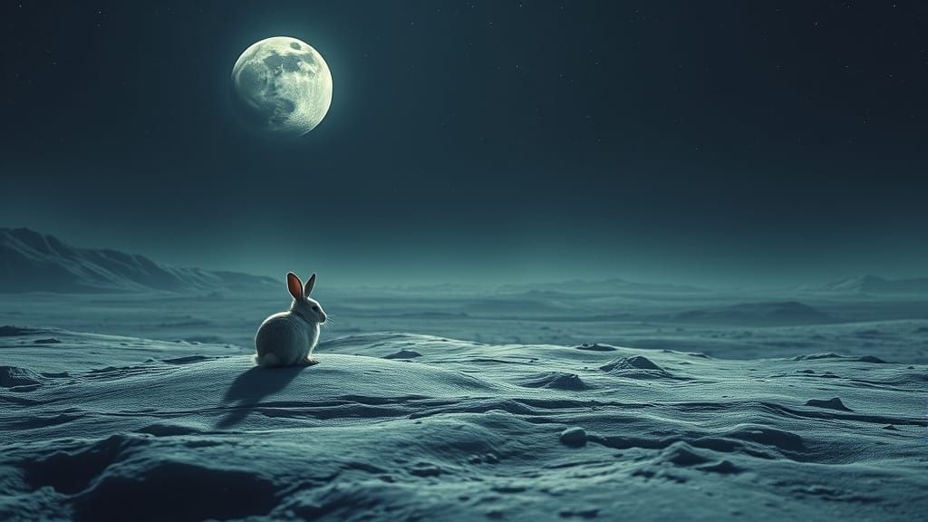 MOON RABBIT RABBIT ON THE MOON - MOON RABBIT RABBIT ON THE M...