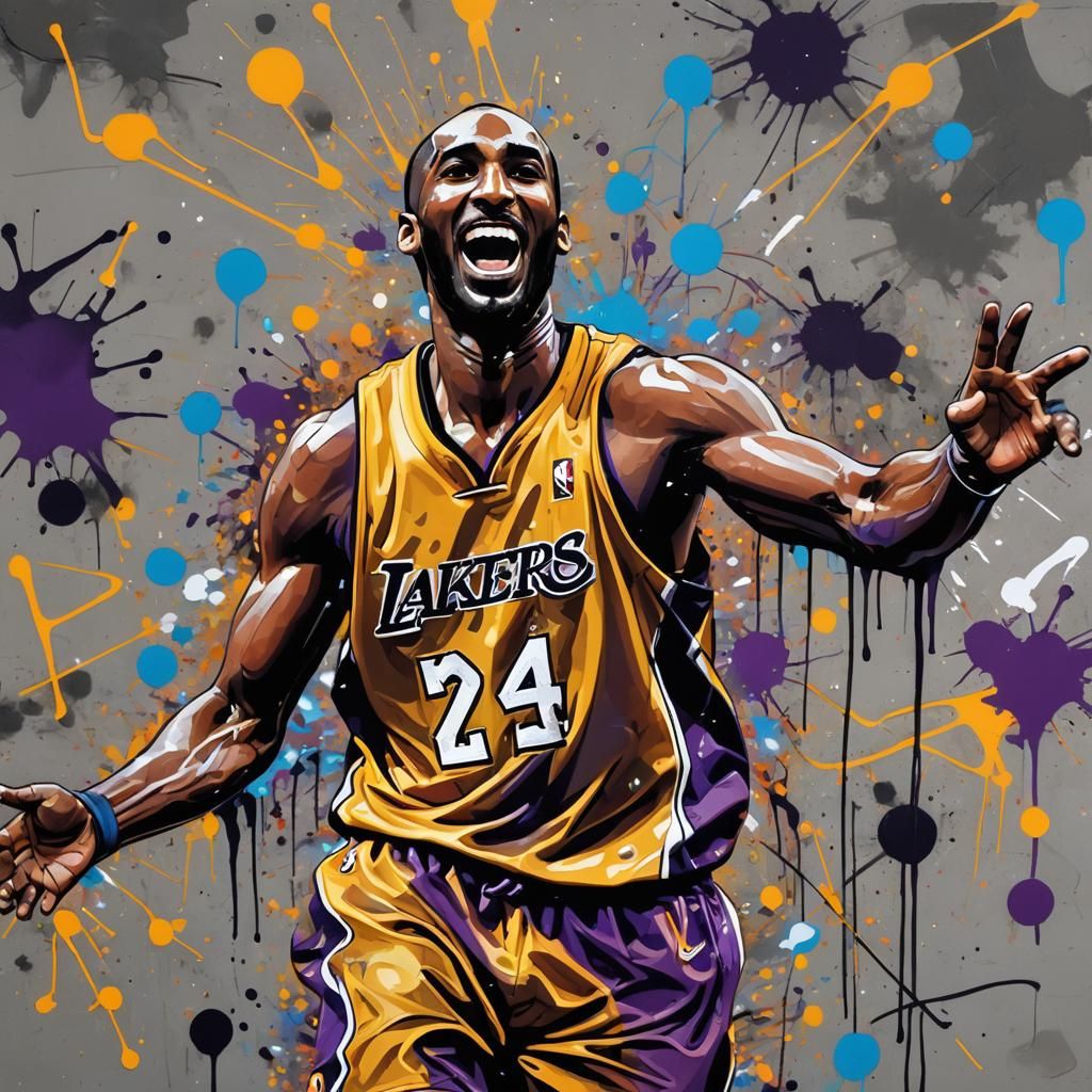 kobe bryant - AI Generated Artwork - NightCafe Creator