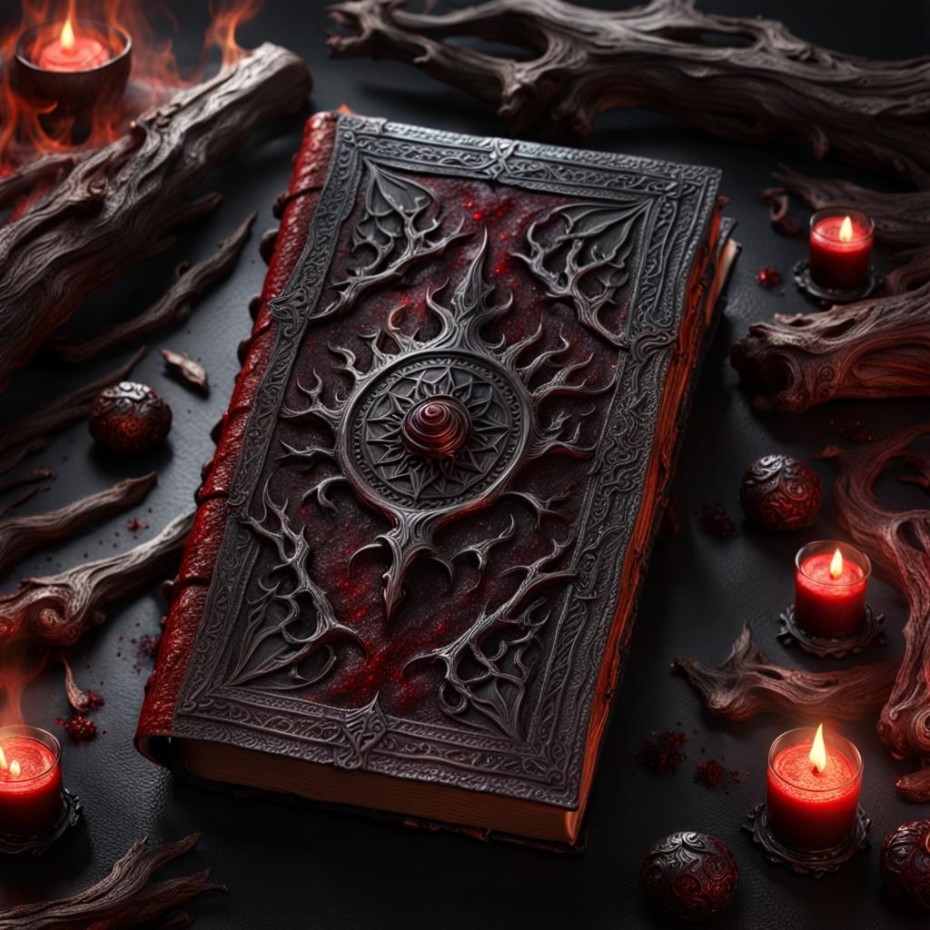 ancient witch_book - AI Generated Artwork - NightCafe Creator