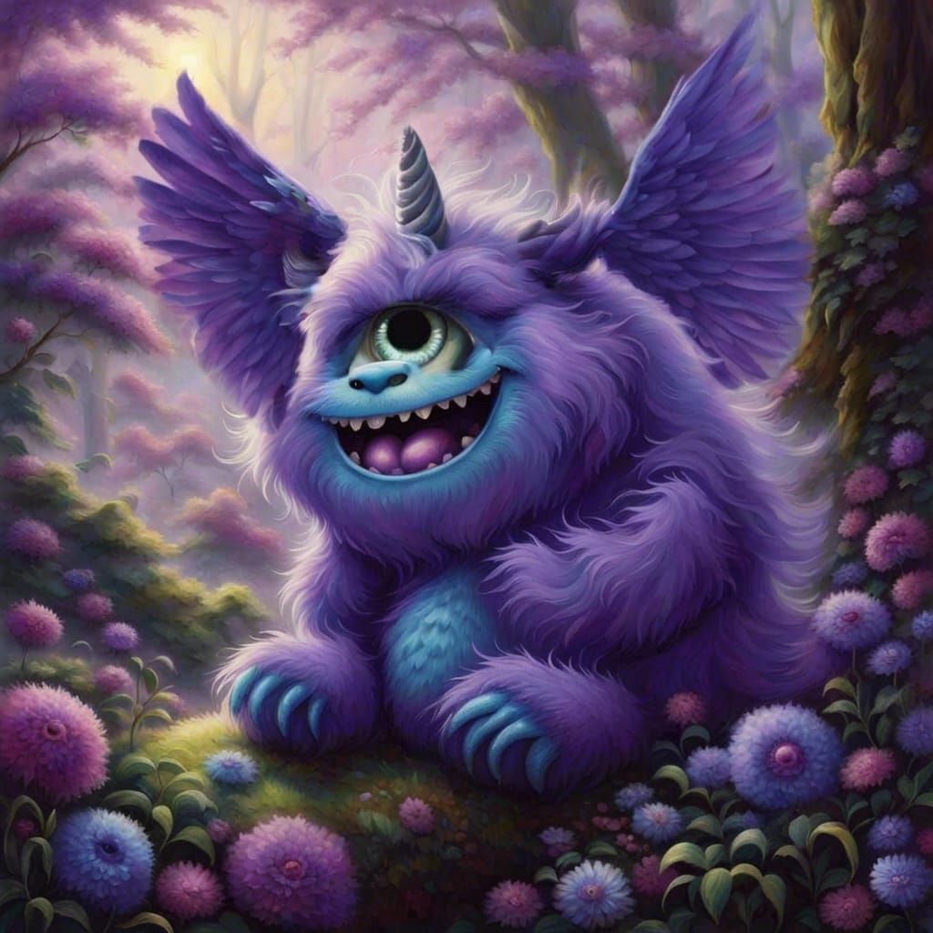 One-eyed One-horned Flying Purple People Eater