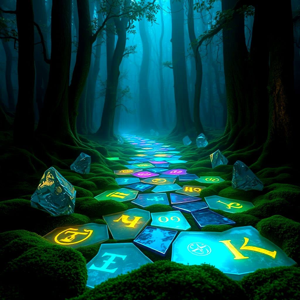 Pathway to the Magical runes - Pathway to the Magical rune...