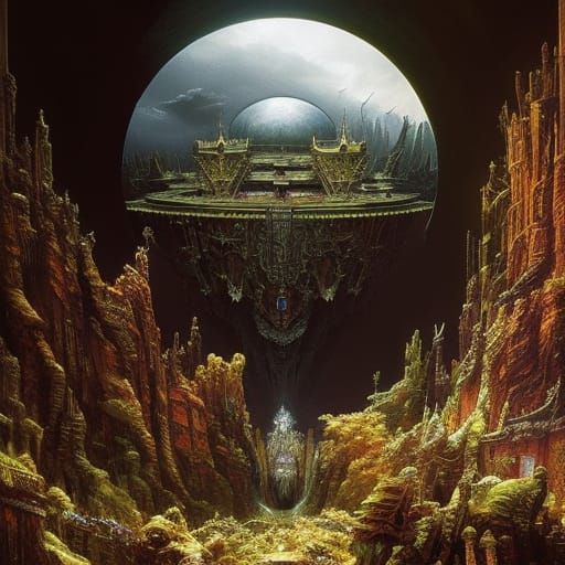 dark horror fantasy creations - AI Generated Artwork - NightCafe Creator