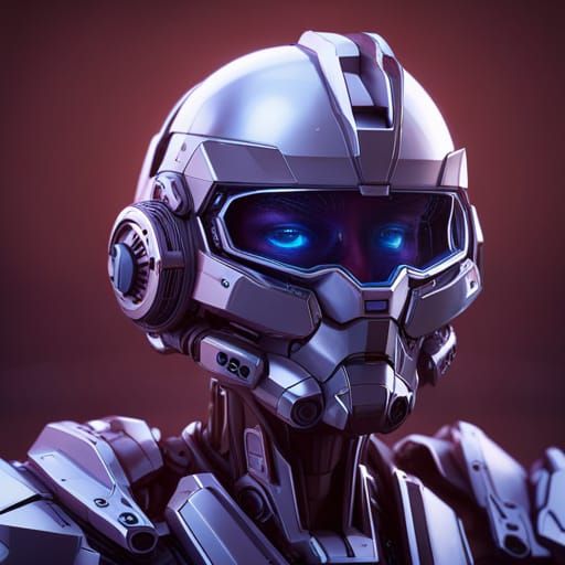 Portrait of a mech repair squad - AI Generated Artwork - NightCafe Creator